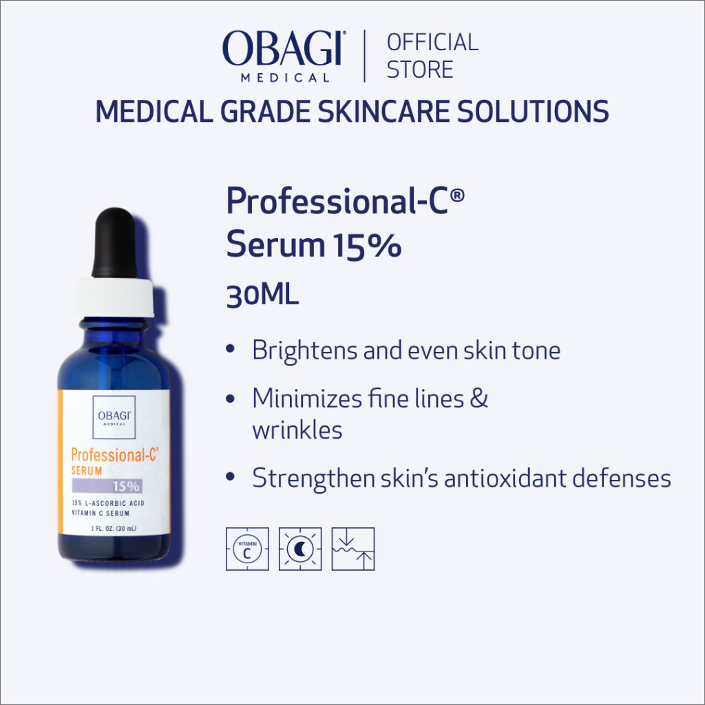 Obagi Medical Professional-C Serum 15% 30mL | Shopee Singapore