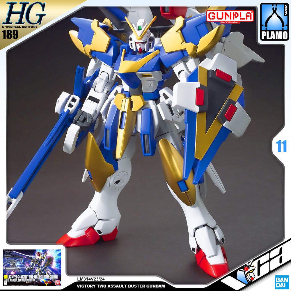 ⭐️ BANDAI GUNPLA HIGH GRADE UNIVERSAL CENTURY HGUC HG 1/144 VICTORY TWO ...