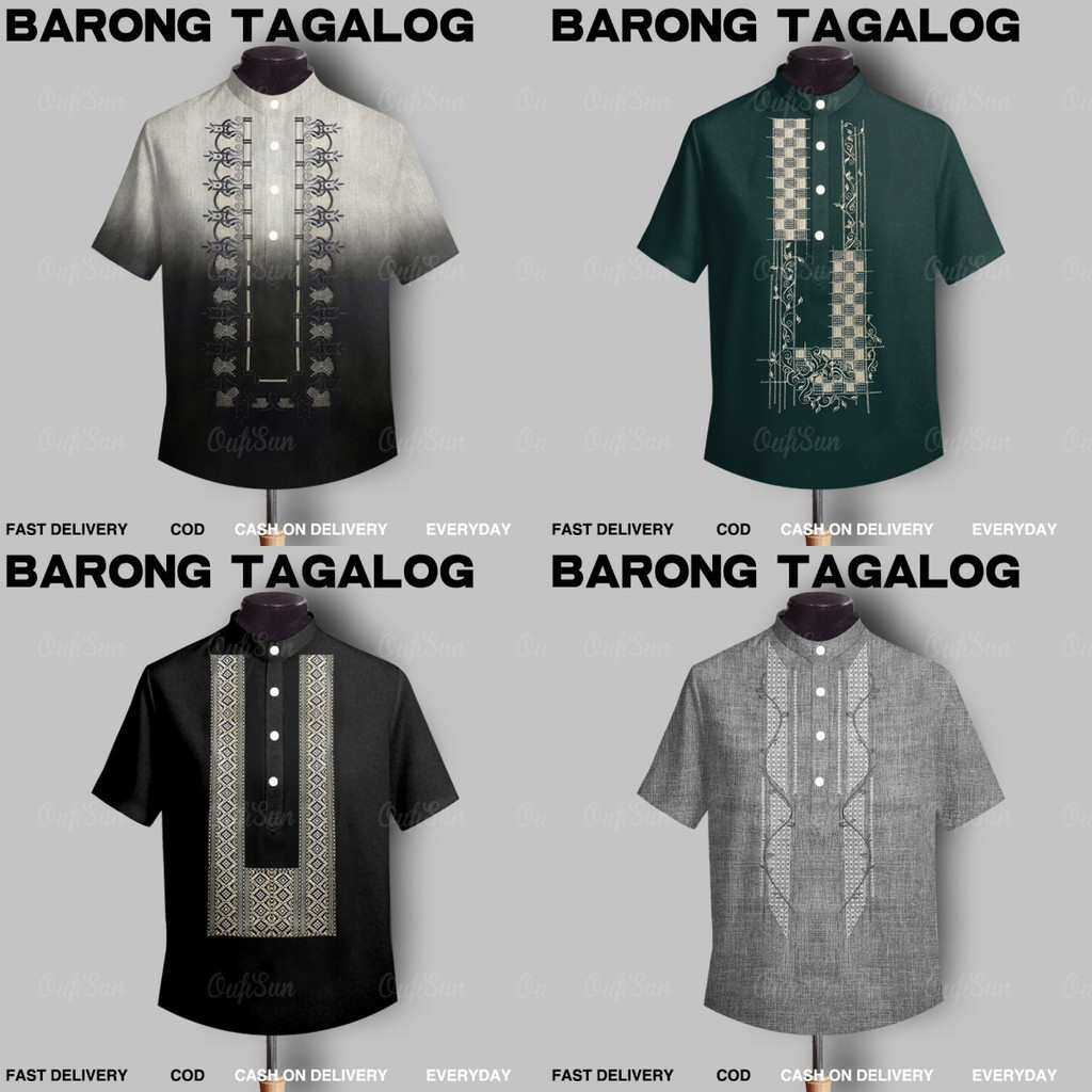 Office Uniform shirts Made Deped Uniform 2026 Deped Barong To Wear Rtw ...