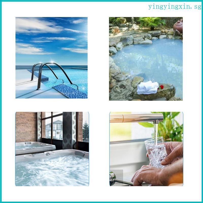 YIN Pool and Spa Water Test strips 50 Strip Pack of Swimming Pool ...