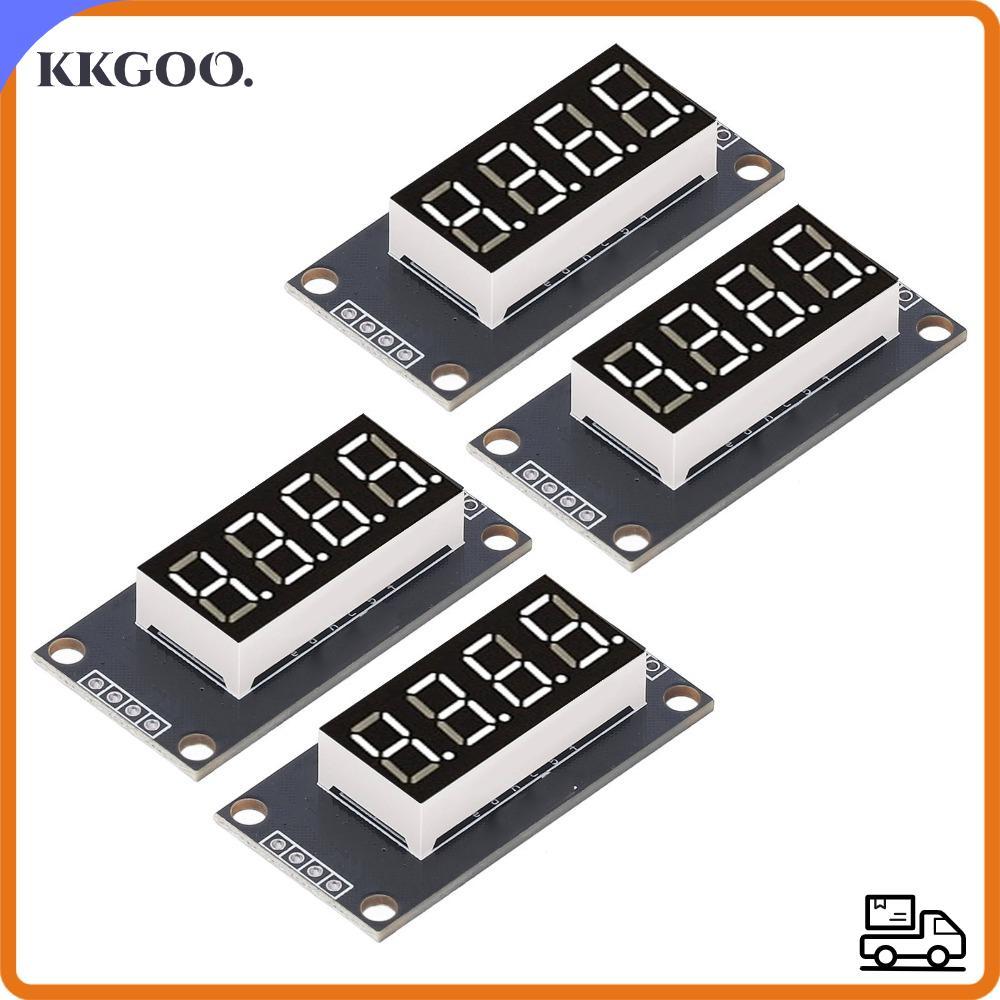 KKGOO 4 Set LED Segment Display, with Pin Header 4 Digit 7 Segment ...