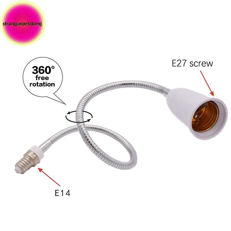 Strongaroetrtomj LED Adapter E14 To E27 E14-E27 Extended Lamp ...