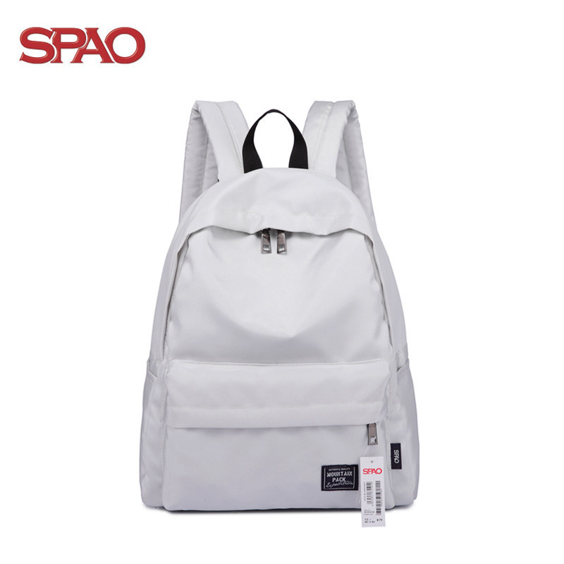 SPAO Korean Pure Color Business Backpack | Shopee Singapore