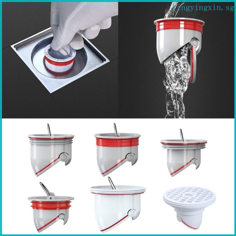 YIN Sewer Backflow Preventer Deodorization Drain Plugs Hair Stoppers ...