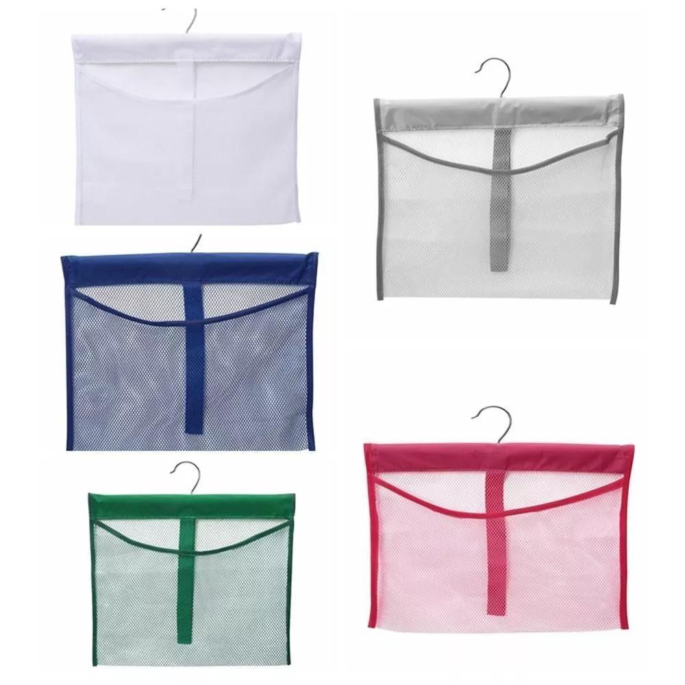 LIZMON Wall Hanging Mesh Pocket, Multipurpose Foldable Bath Storage ...