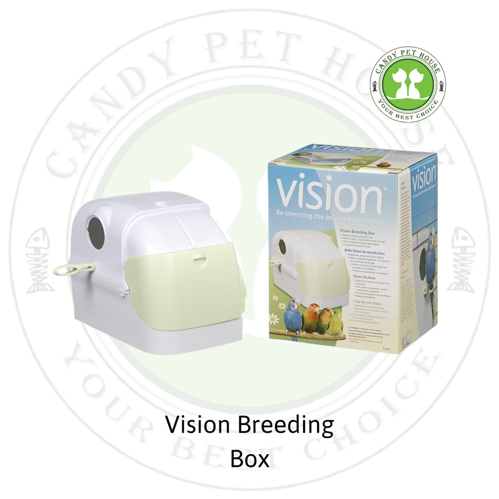 Vision Bird Breeding Box/Vision Nest For Budgies, Lovebirds, Parrotlets ...