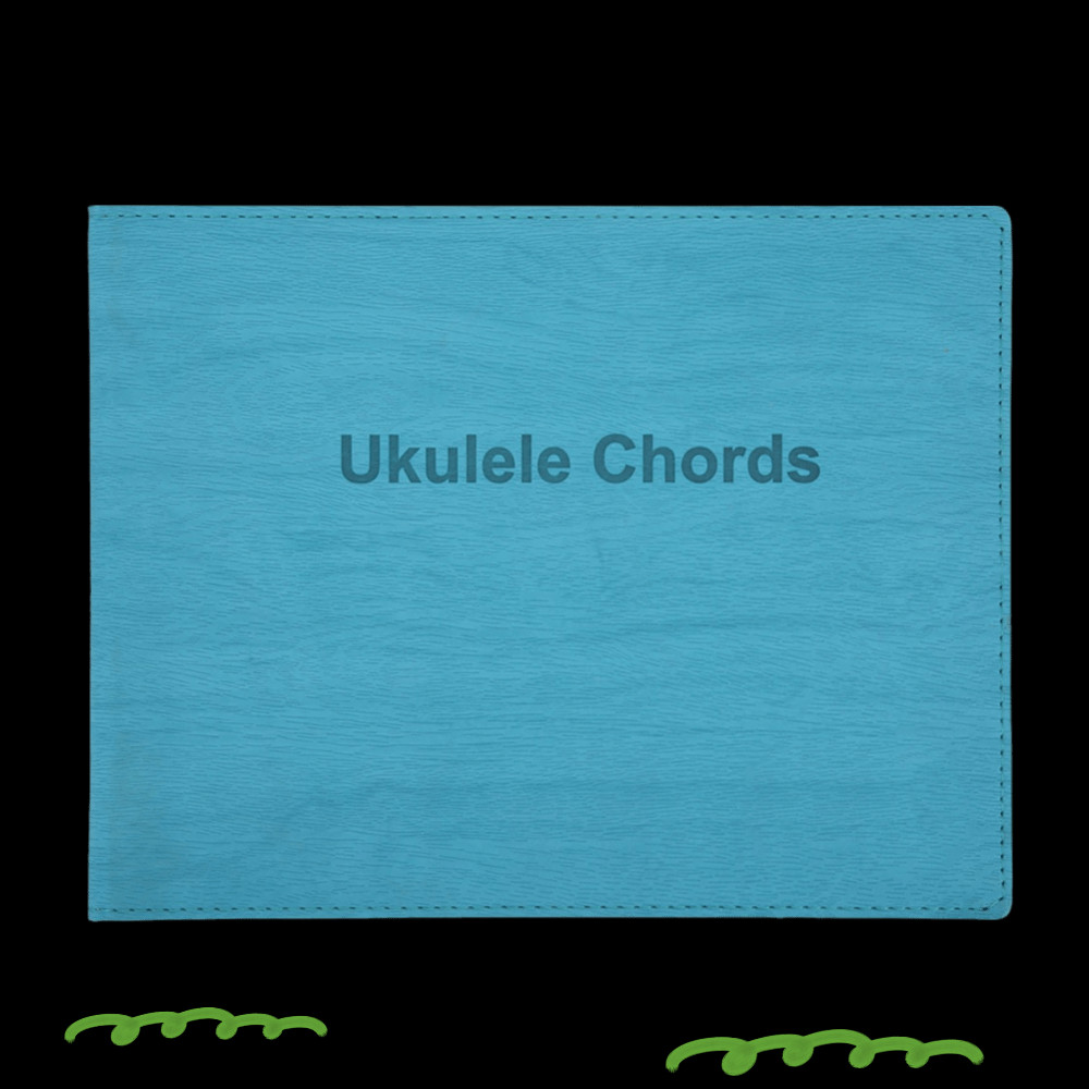 QINJUE Ukulele Chords Chart , Blue 180 Chords Content Ukulele Chord ...