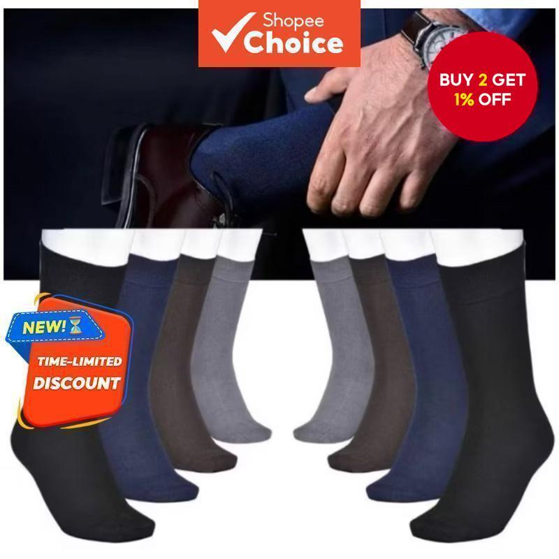 6/12-Pack Men's Dress Socks - Premium Thin Formal Socks for Business ...