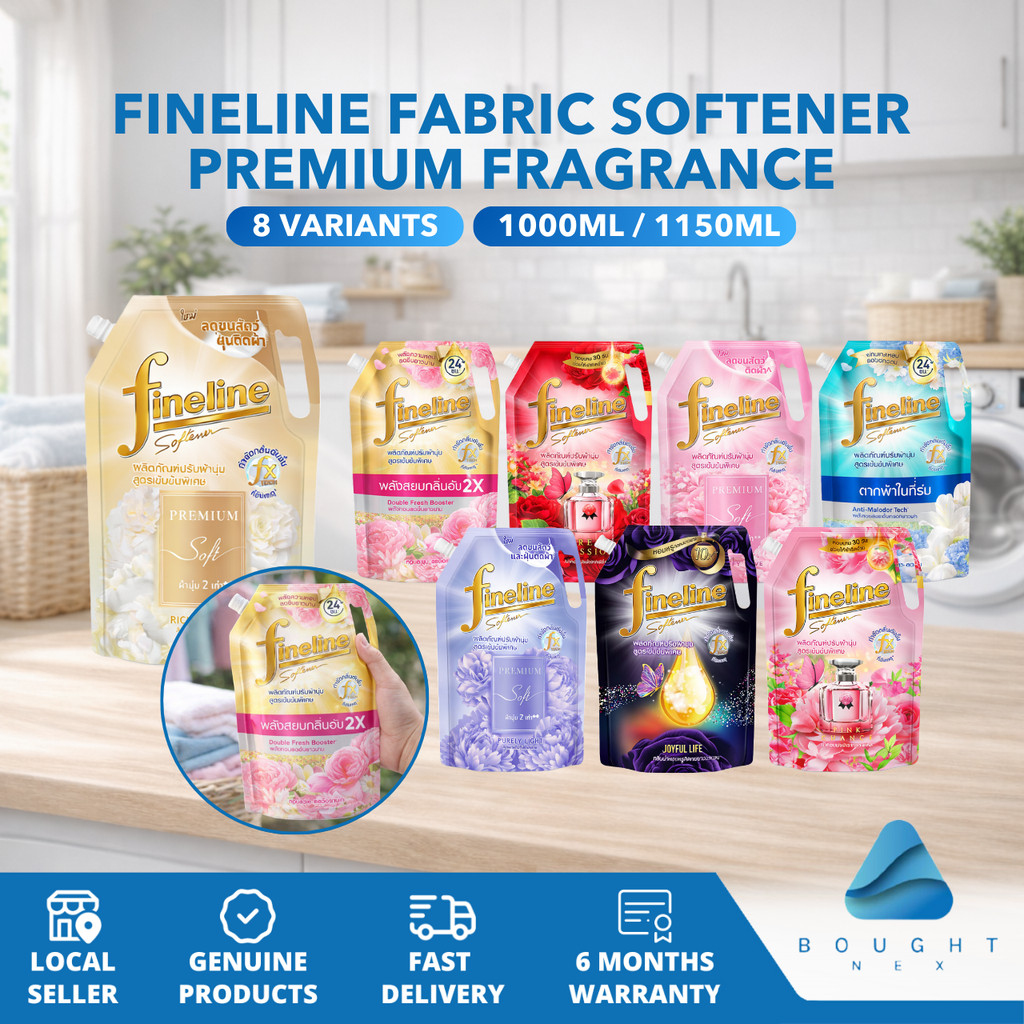 Fineline Fabric Softener Premium Fragrance Long Lasting Freshness ...