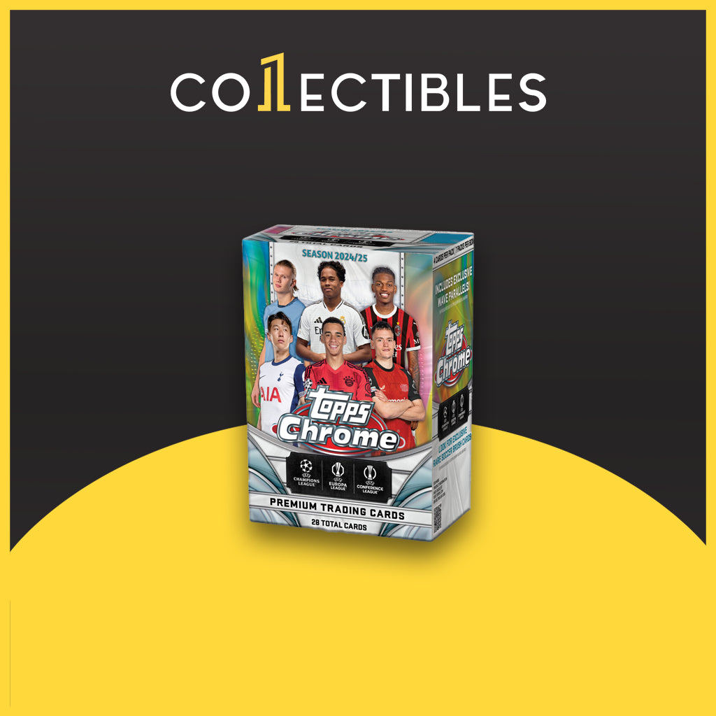 2024-25 Topps Chrome UEFA Club Competitions (UCC) Soccer Value Box ...