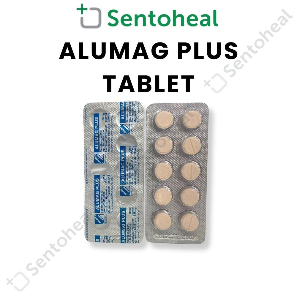 Alumag Plus Tablet 100s Beacons - Antacid/ actal/ suncal / gaviscon ...