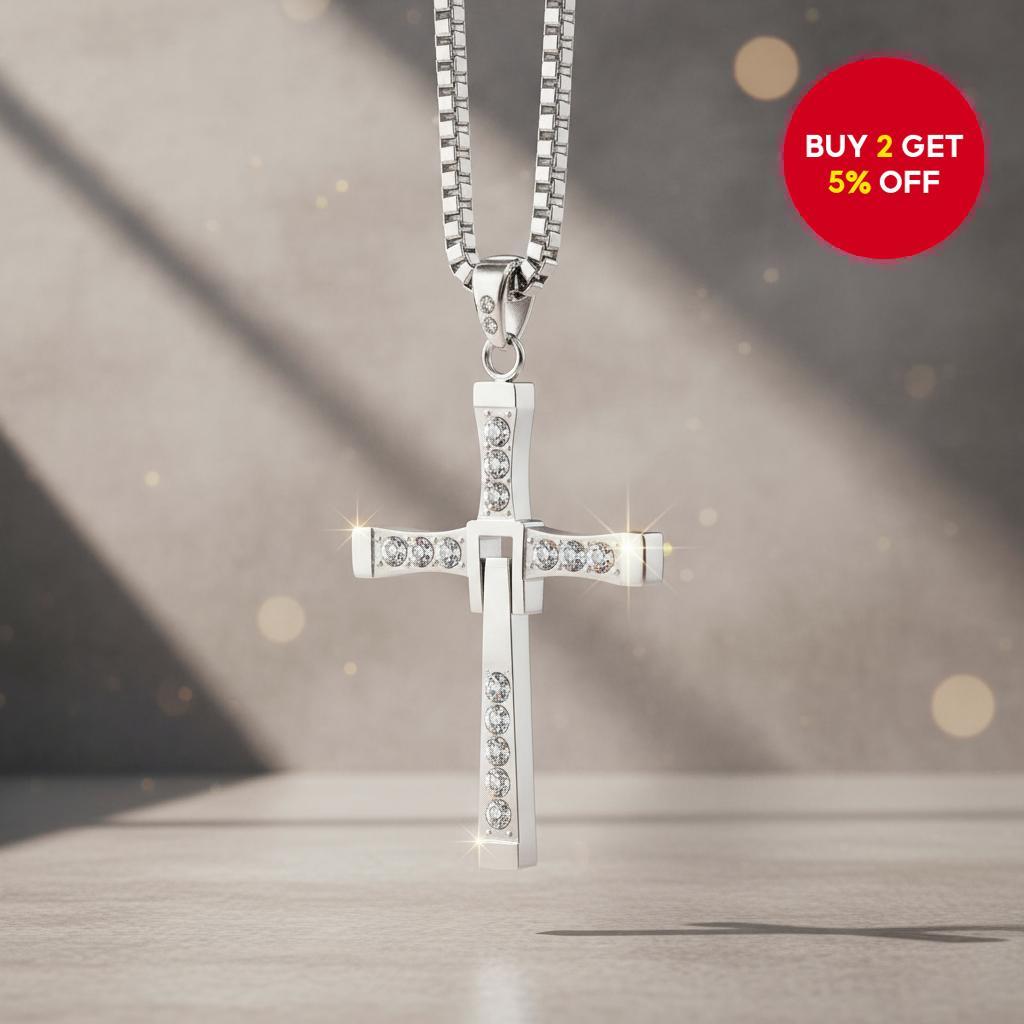 Fast And Furious Movie Collection Dominic Toretto Cross Chain Necklace ...