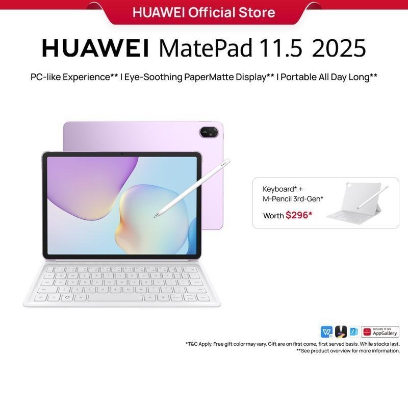 [SBD Oct 3 - Oct 5] HUAWEI MatePad 11.5" 2025 | Tablet | WiFi 8GB ...