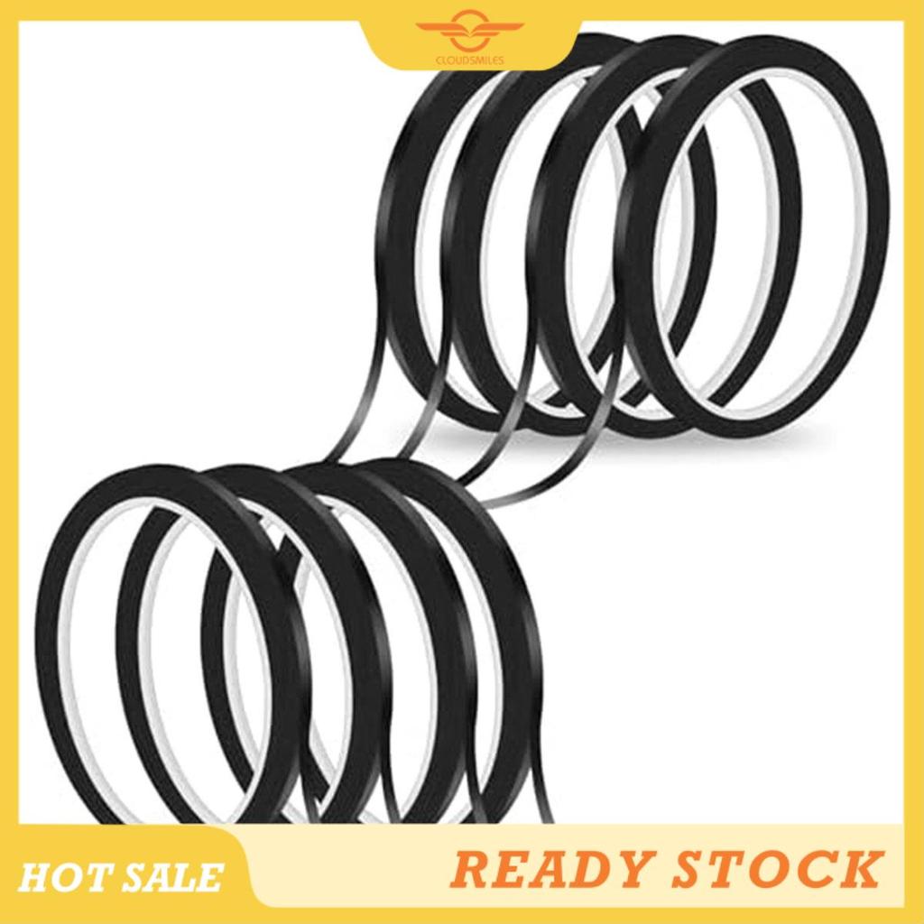 [CloudsMiles] 10 Rolls 1/8 Inch Whiteboard Tape Thin Tape for Dry Erase ...