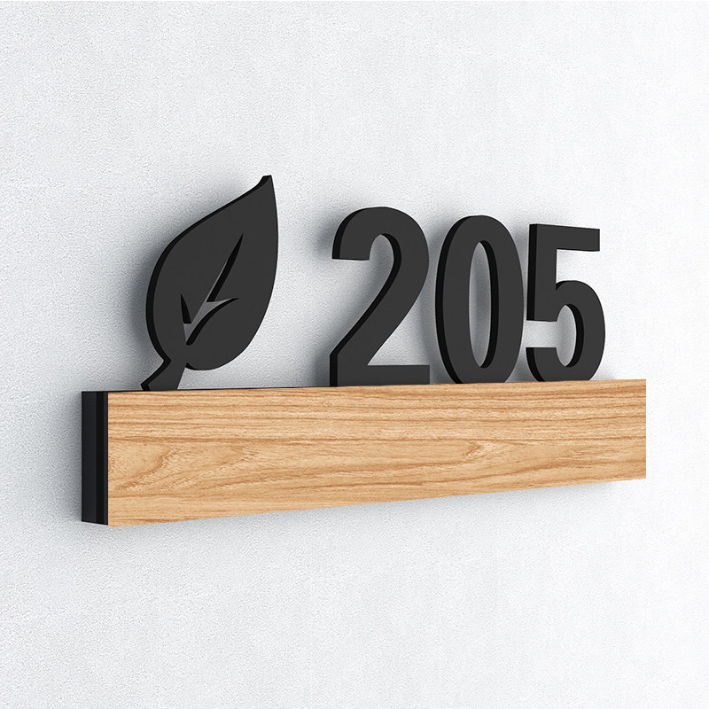 Customized Unit Sign Door Sign Hotel Meeting Room Apartment Unit Number ...