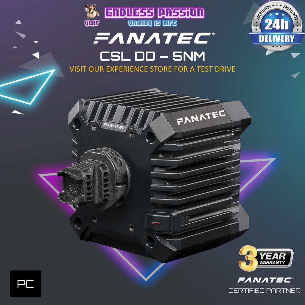 Fanatec CSL Direct Drive QR2 (5 NM) | Shopee Singapore