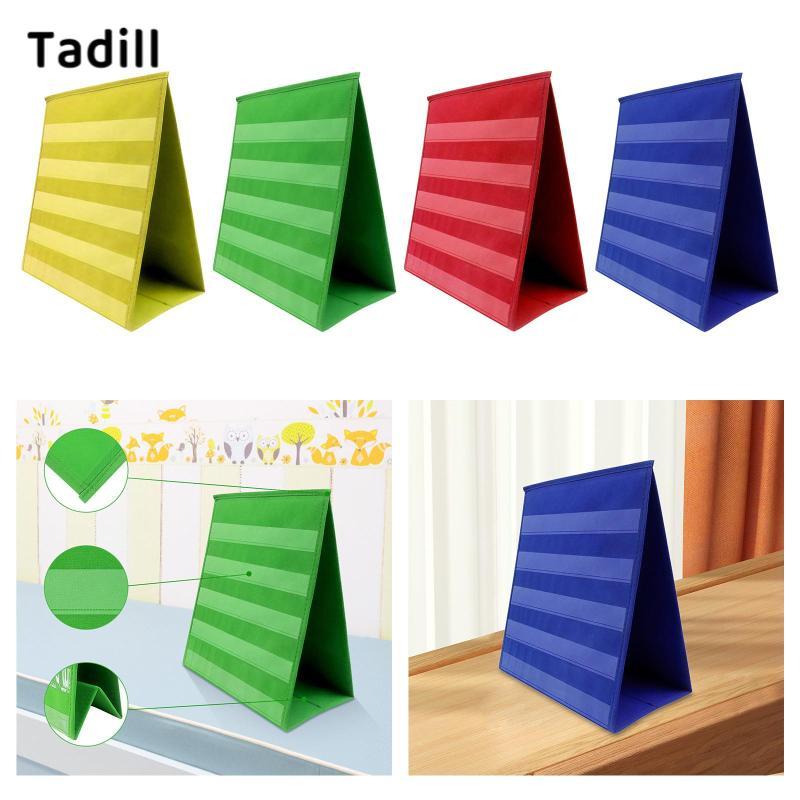 [Koolsoo] Tabletop Pocket Chart, Foldable Tabletop Card Display Stand ...