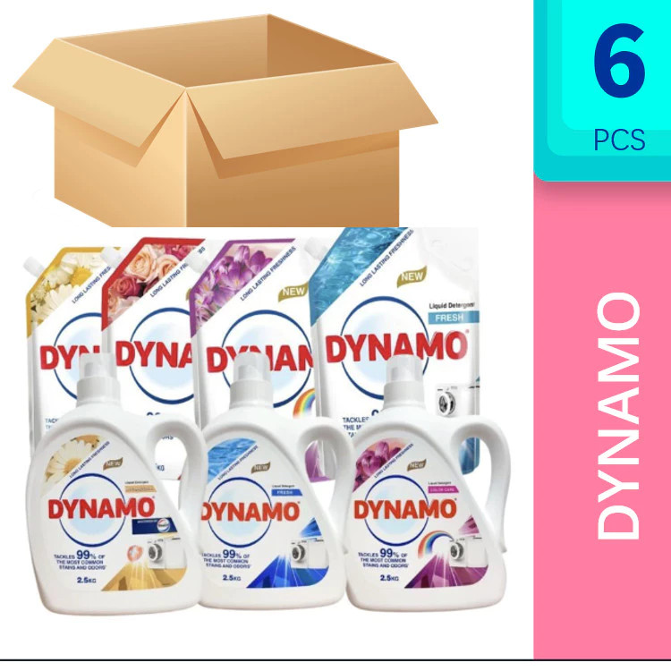 【Value Pack of 2 / 4 / 6】 DYNAMO Plant Based Laundry Liquid Detergent ...