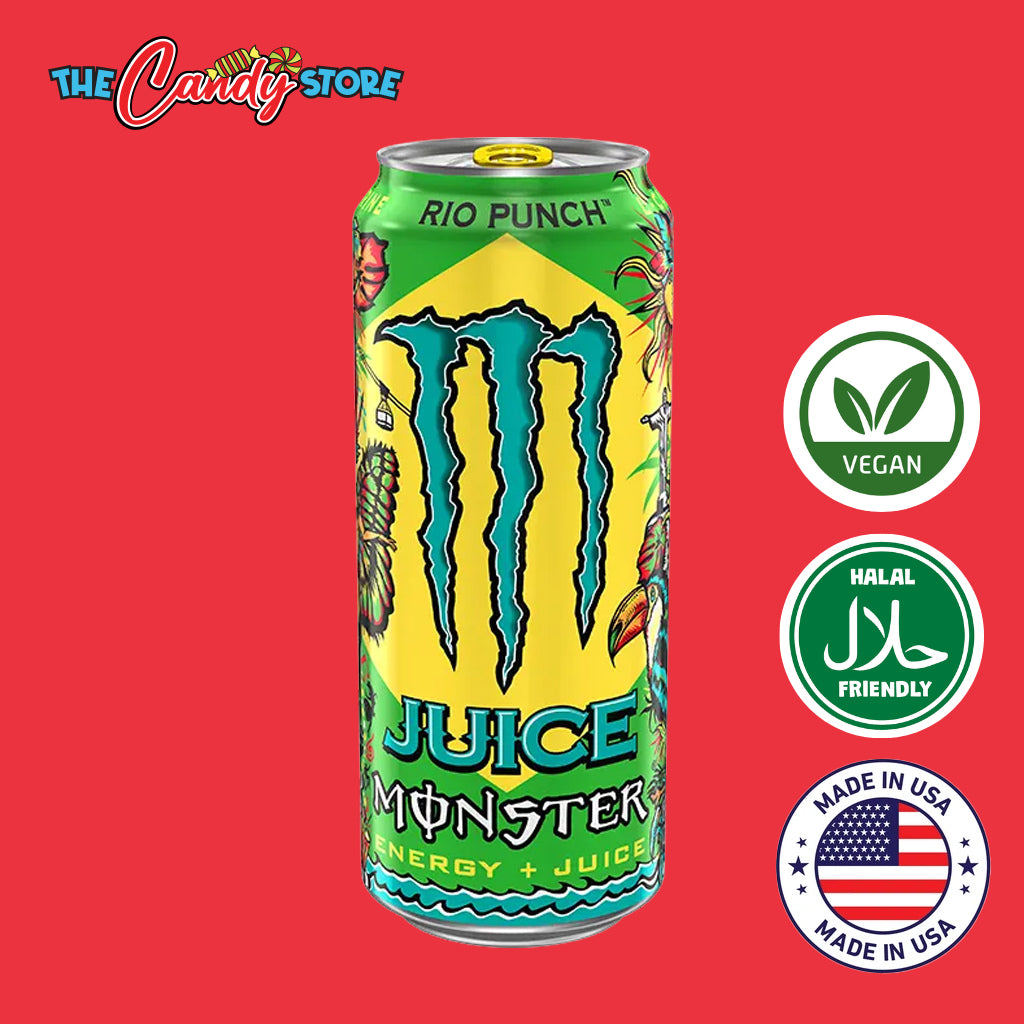 Monster Energy Rio Punch Energy Juice Drink | Shopee Singapore