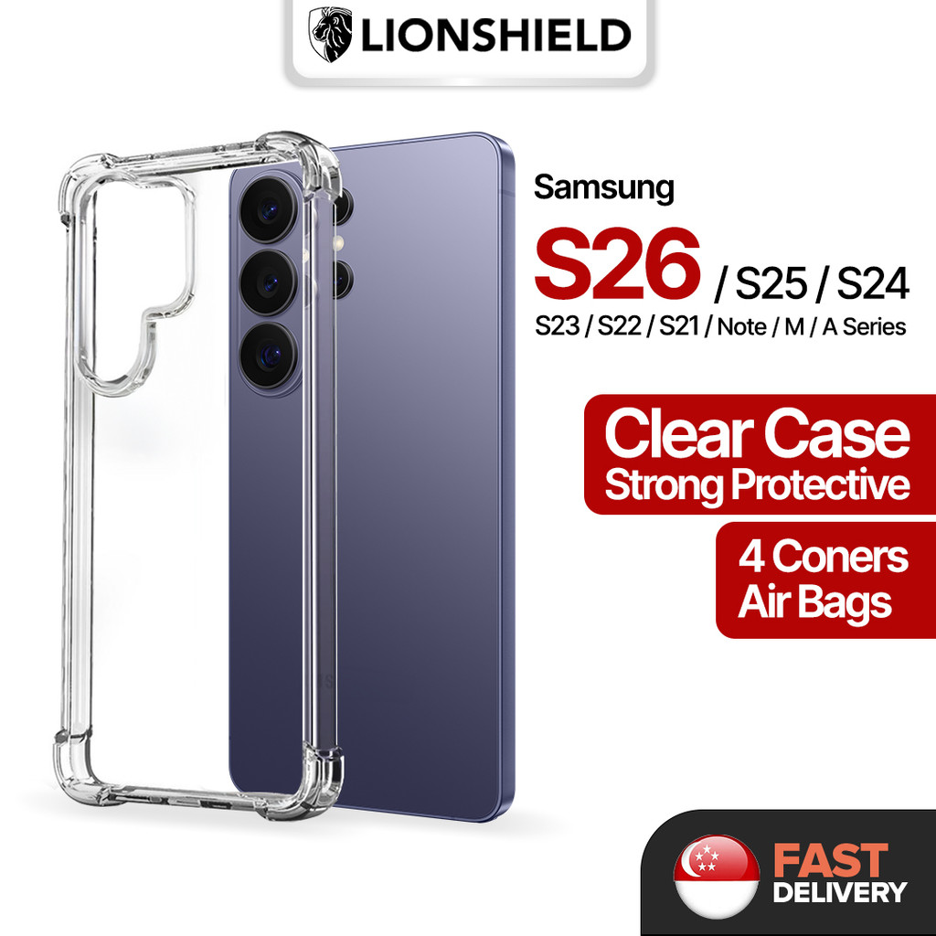 (SG) LionShield Case, Compatible with Samsung S26 Ultra/S26 Plus/S26 ...