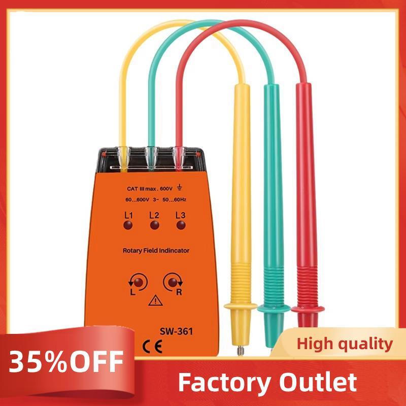 Voltage/Current Detection 3-Phase AC Rotation Meter, New Phase Sequence ...