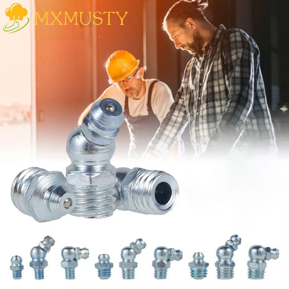 MXMUSTY 60pcs Grease Nipple Fittings, M6 M8 M10 High Quality Butter ...