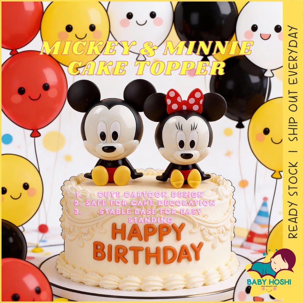 HunnyBoo{Hiasan Kek Happy Birthday Cake Topper} Topper Dekorasi Anime ...