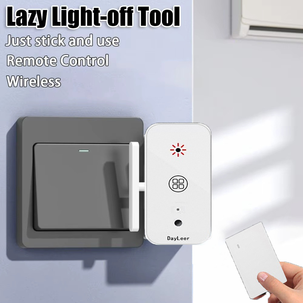 Wireless Button Pusher with Remote Smart Automatic Infrared/RF Light ...