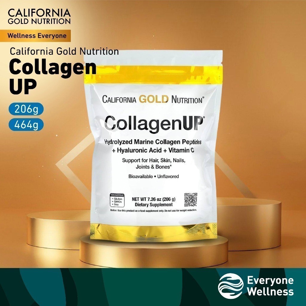 California Gold Nutrition, Collagen UP, Marine Collagen Peptides ...