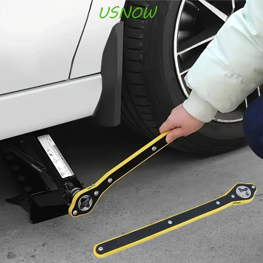USNOW Labor-saving Jack, Long Handle 360° Rotation Ratchet Wrench ...