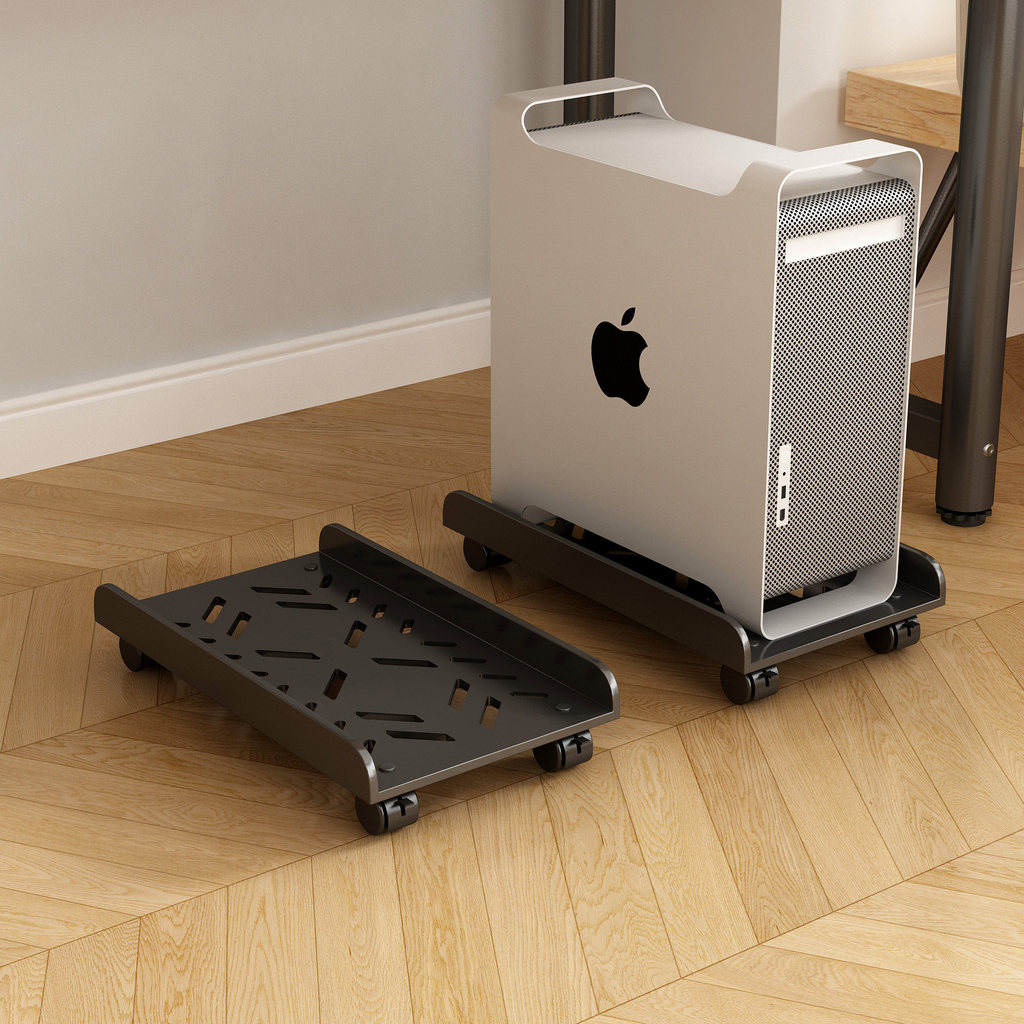 Desktop Computer Host Bracket Removable Pulley Base Desktop Chassis ...