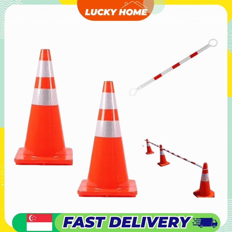 70cm High Quality PVC Reflective Unbreakable Safety Traffic Cone ...