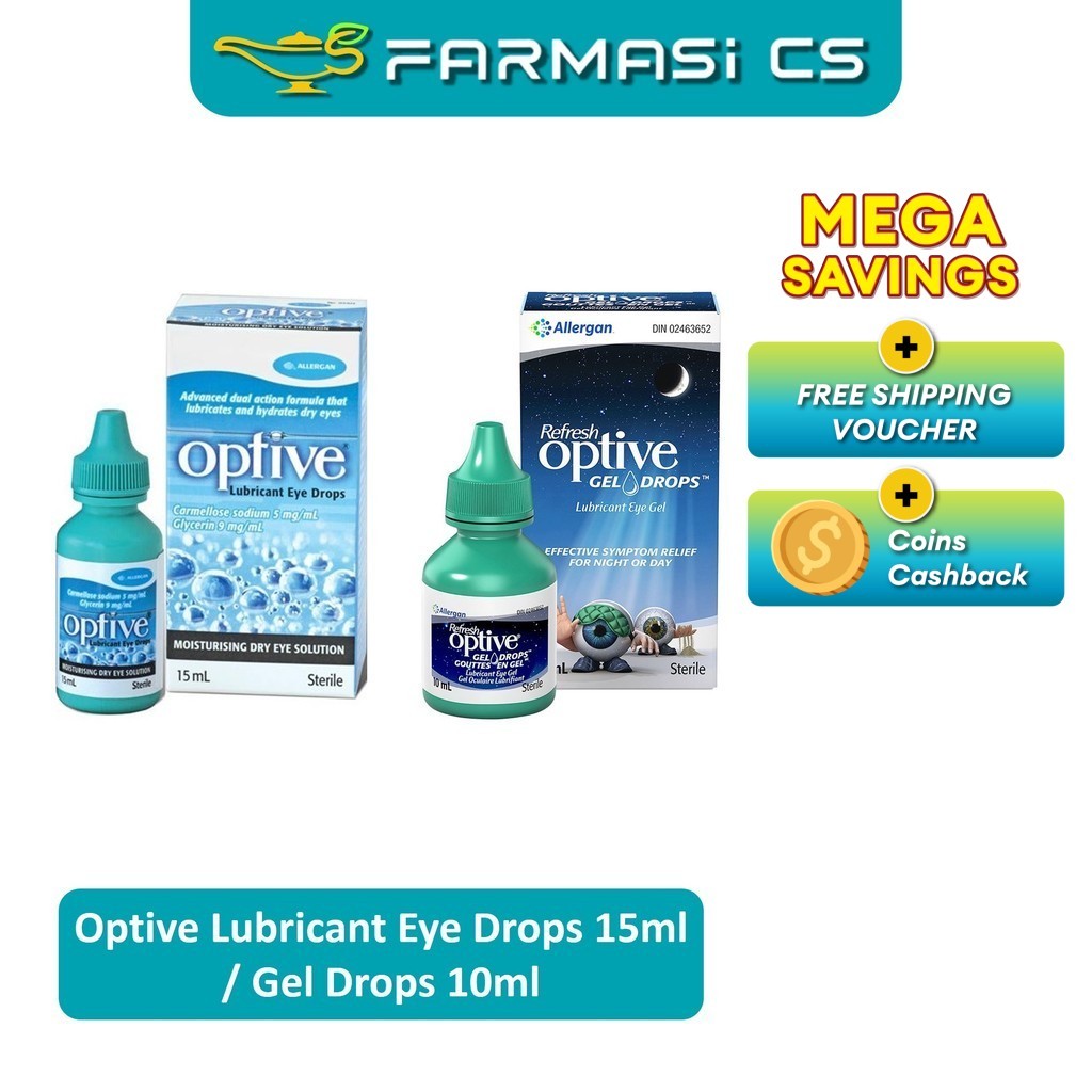 [VALUE] Abbvie Optive Gel Drops 10ml EXP:03/2026 / Allergan Optive ...