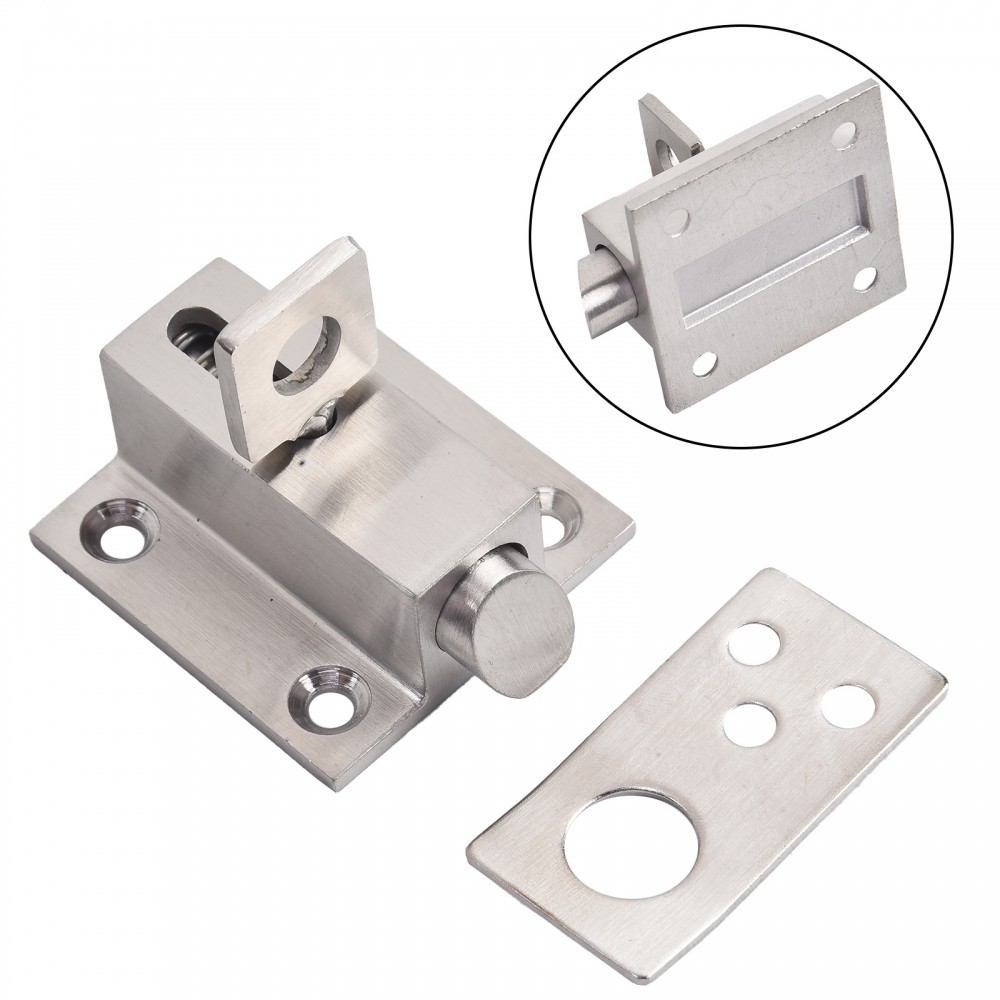 【BESTSHOPPING】Self Closing Door Latch in Stainless Steel Perfect for ...