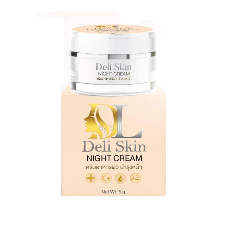 DL Deli skin night cream from Thailand (5g) | Shopee Singapore