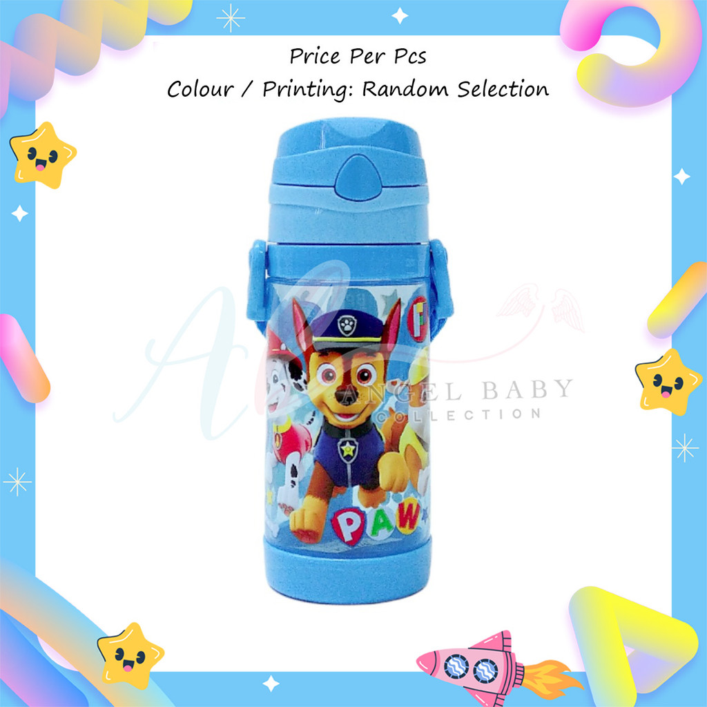 Angel Baby Kids PAW Patrol Water Bottle 450ML Sippy Cup for Kids ...