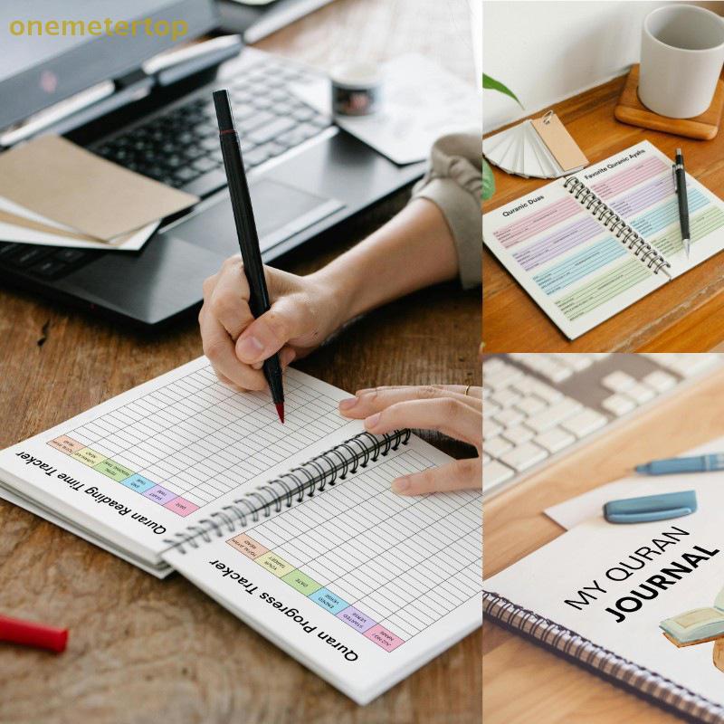 Onemetertop Quran Journal Planner With Inspirational Quotes & Prayer ...