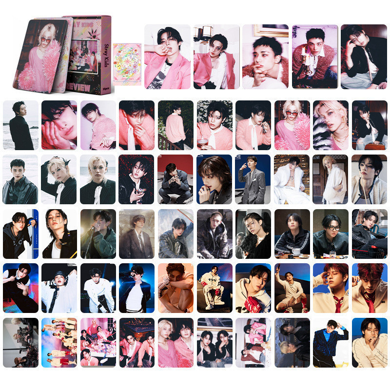 92-96pcs STRAY KIDS SKZ HOP Magic School Lomo Cards Rock Star Perfect ...