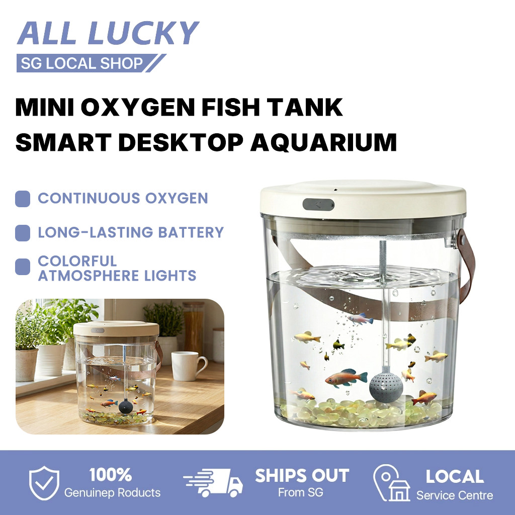 SG Mini portable fish tank filtration and oxygen concentrator, small ...