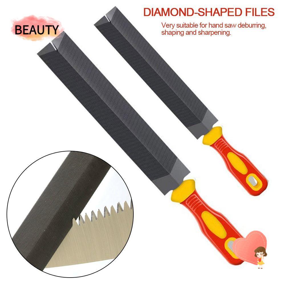 BEAUTY Diamond-Shaped Files Hand Tools Sharpening Shaping Grinding Hand ...
