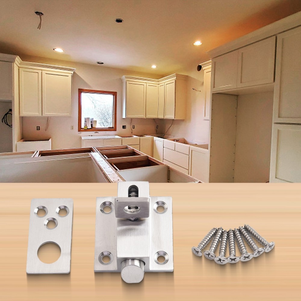 【BESTSHOPPING】Self Closing Door Latch in Stainless Steel Perfect for ...