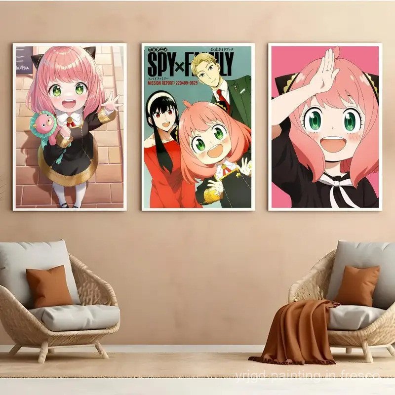 Anime Spy X Family Anya Poster HD Anime Popular Theme Singer/OST/Movie ...