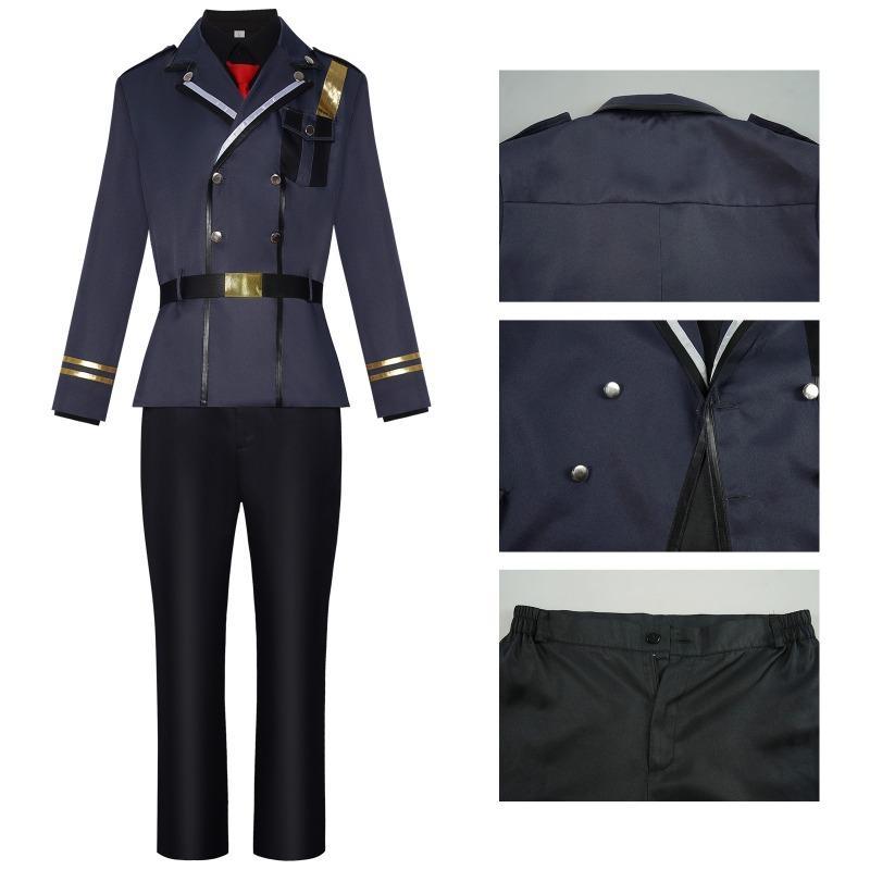86-Eighty Six Vanguard Team Defense Team Uniform Costume Cosplay Party ...
