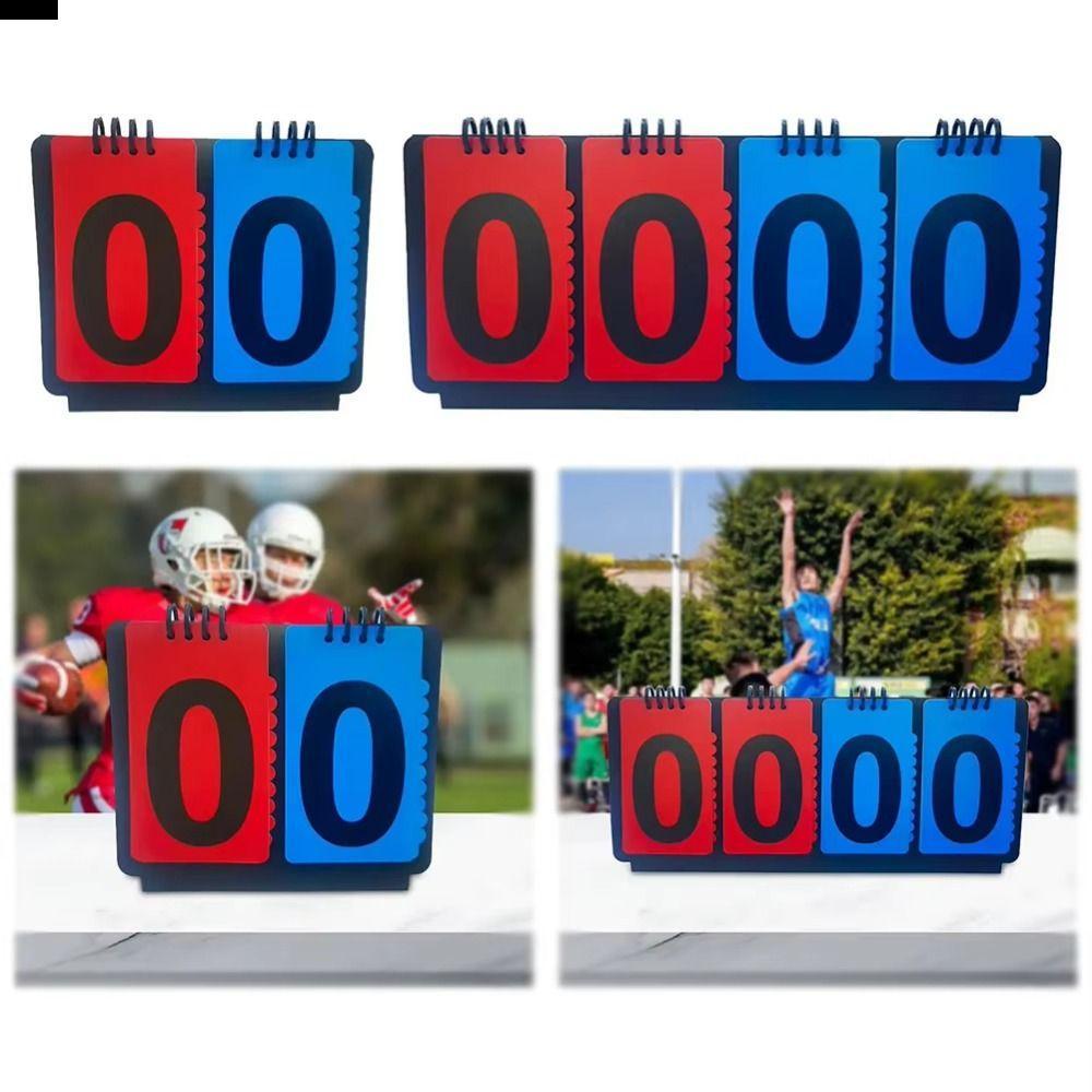 ANTIONE Basketball Scoreboard, Manual 4-Digit Scoreboard Score Keeper ...