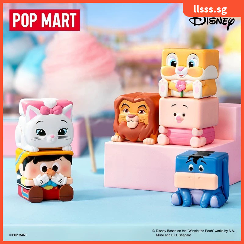 Genuine POPMART POPMART Disney Classic POP CUBE-2 Series Figure Mystery ...