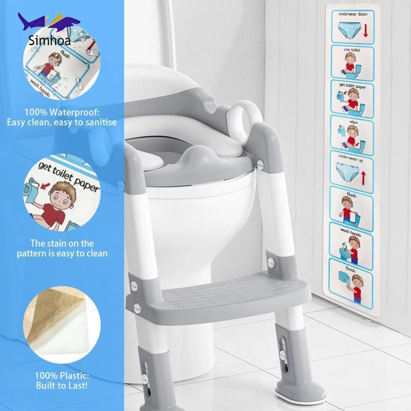 Simhoa Visual Schedule for Kids Toilet Training Chart Potty Chart ...