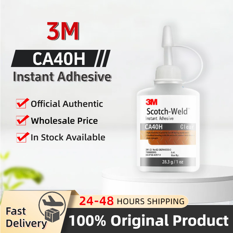 Original 3M CA40H Scotch-Weld Instant Adhesive 1 fl oz Clear ...