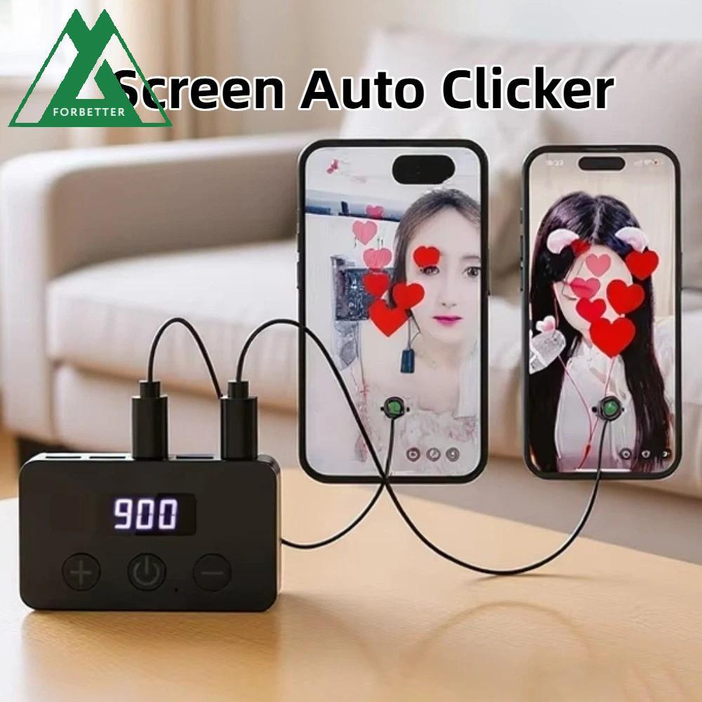 FORBETTER Screen Auto Clicker, Multiple Clickheads Continuous Auto ...
