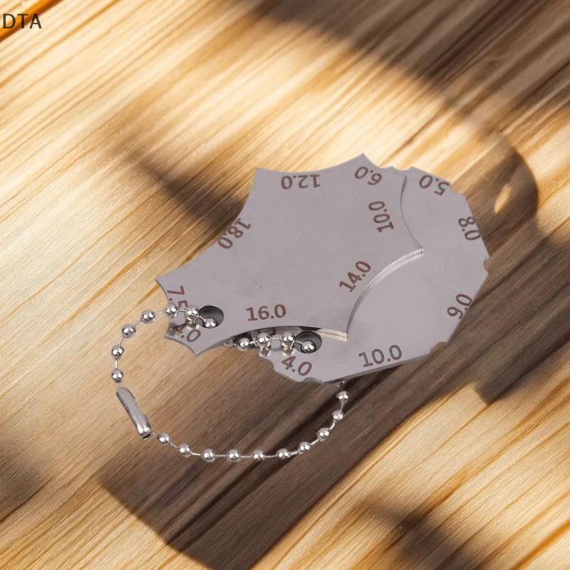 DTA Welding Joint Two-piece Gauge Fillet Weld Welding Throat Depth Leg ...