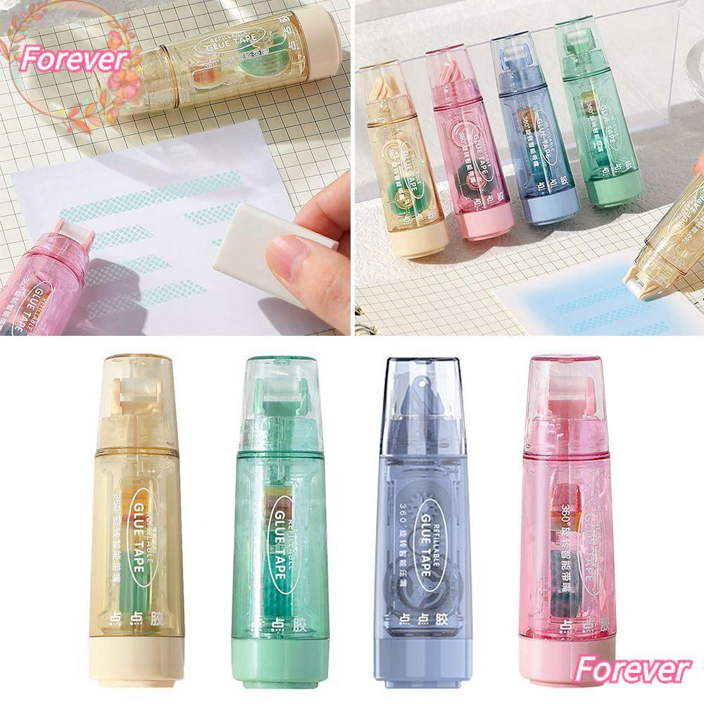 FOREVER Dispensing Glue, Press-type Eraserable Dispensing Pen, Cute ...